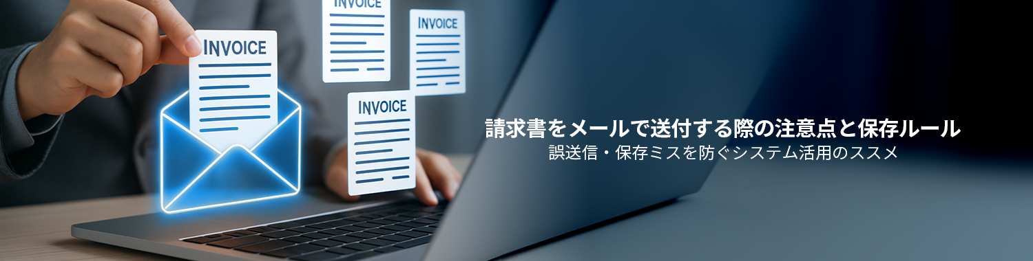 請求書をメールで送付する際の注意点と保存ルール 誤送信・保存ミスを防ぐシステム活用のススメ｜請求書発行｜OBC360°｜請求書発行システムの奉行Edge 発行請求書DXクラウド｜経理業務 ...